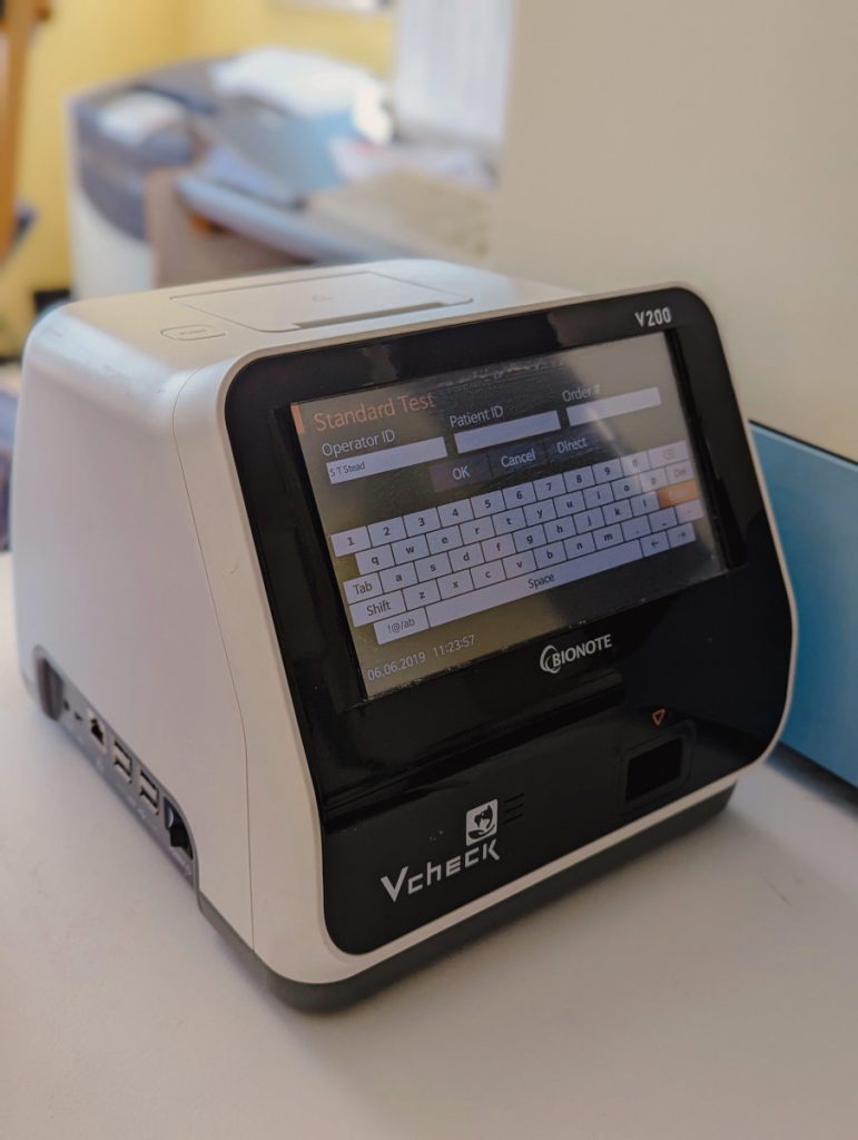 Blood Analysis - ST Stead Vets